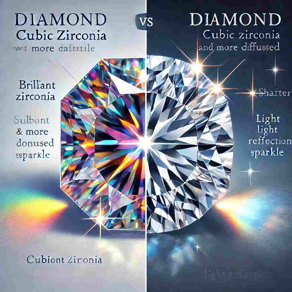 Cubic Zirconia vs Diamond: Which is Good? - Trekkers