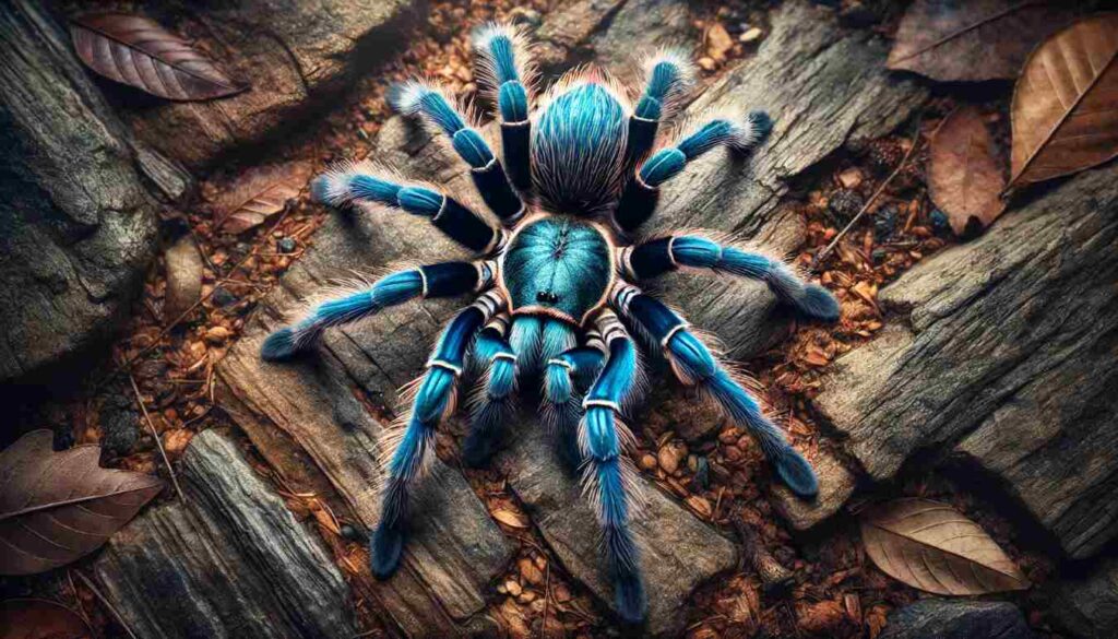 Cobalt Blue Tarantula - Cyriopagopus lividus Spider - Trekkers