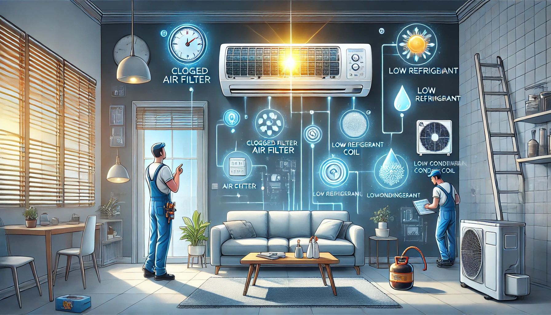 Common Reasons for Air Conditioner Blinking Lights - Trekkers